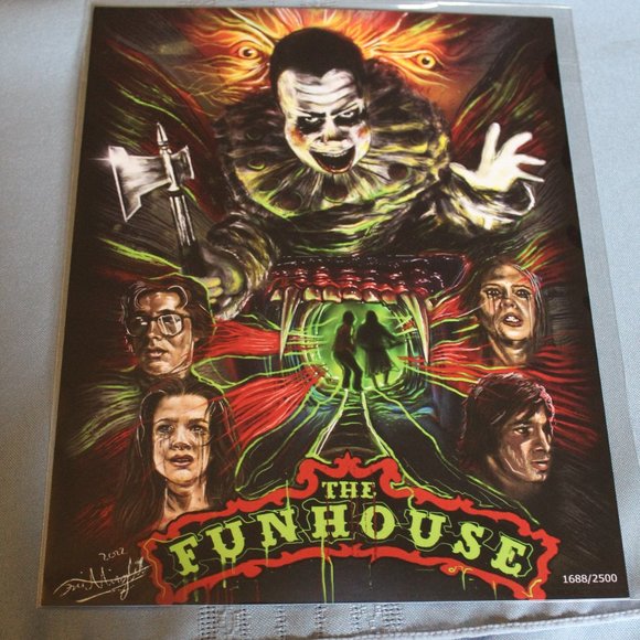 Bam Box | Other | Bam Horror Box Exclusive The Funhouse Art Print Le ...